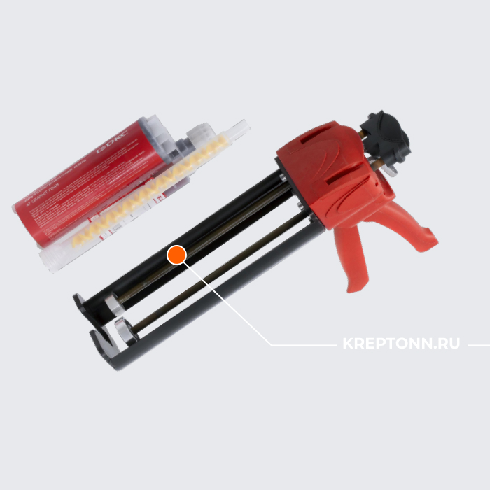 Комплект DKC (5 баллонов пены DN1201 + пистолет DN1202) DN1230 цена